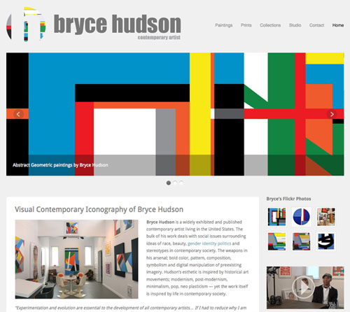 artist-bryce-hudson-site-design – Contemporary Websites